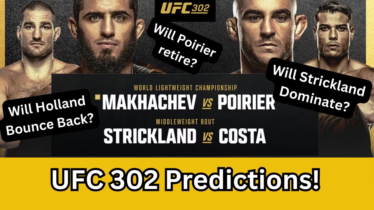 UFC 302 Predictions! - YouTube