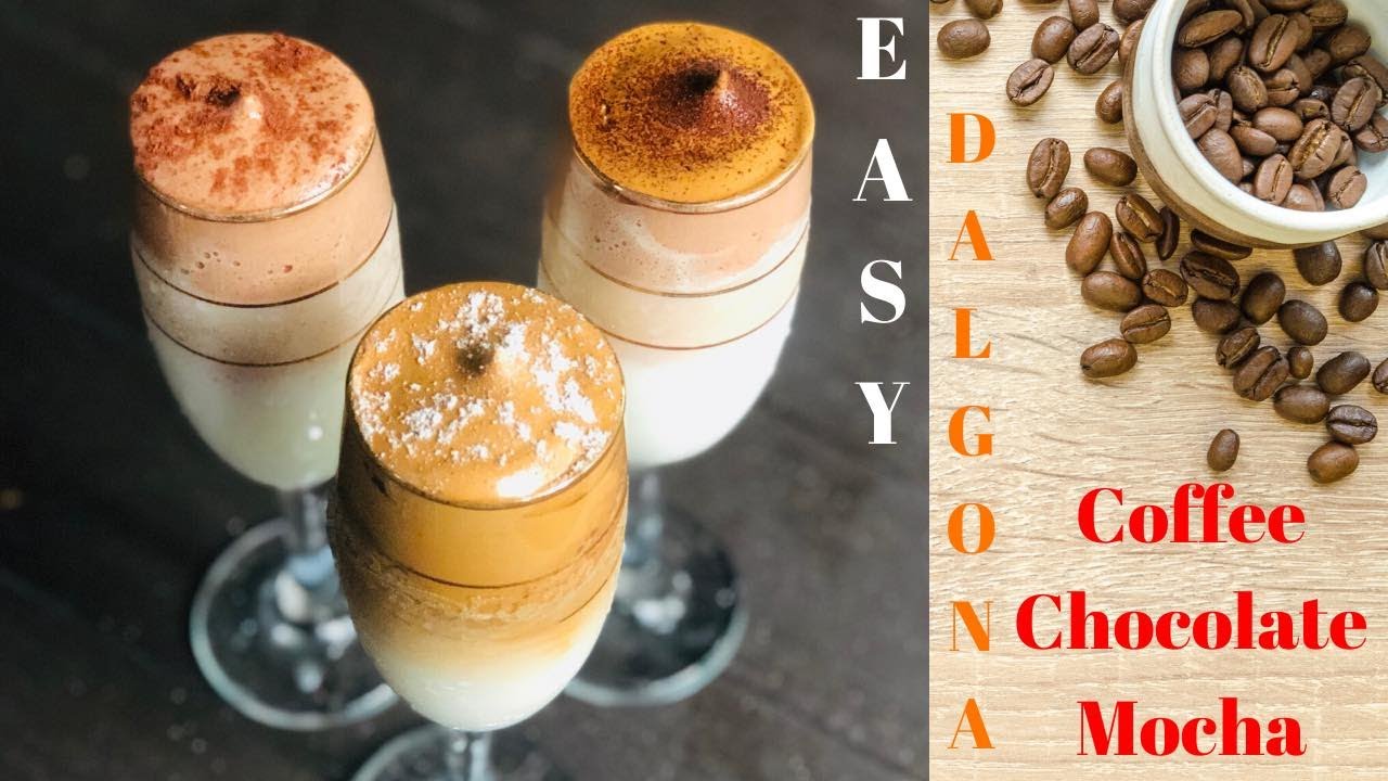Dalgona Coffee Recipe - How To Make Dalgona - Easy Dalgona Milo ...
