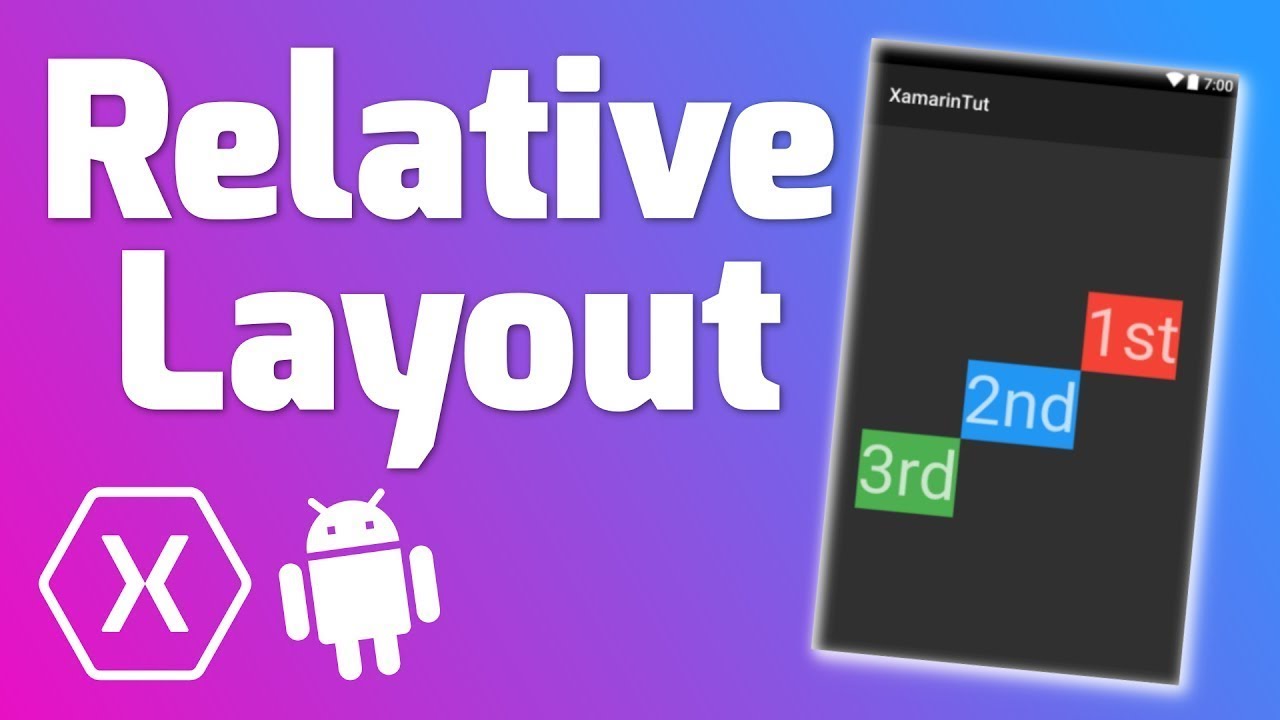 How To Use Relative Layout In Android Studio YouTube How To Use Relative Layout In Android Studio YouTube