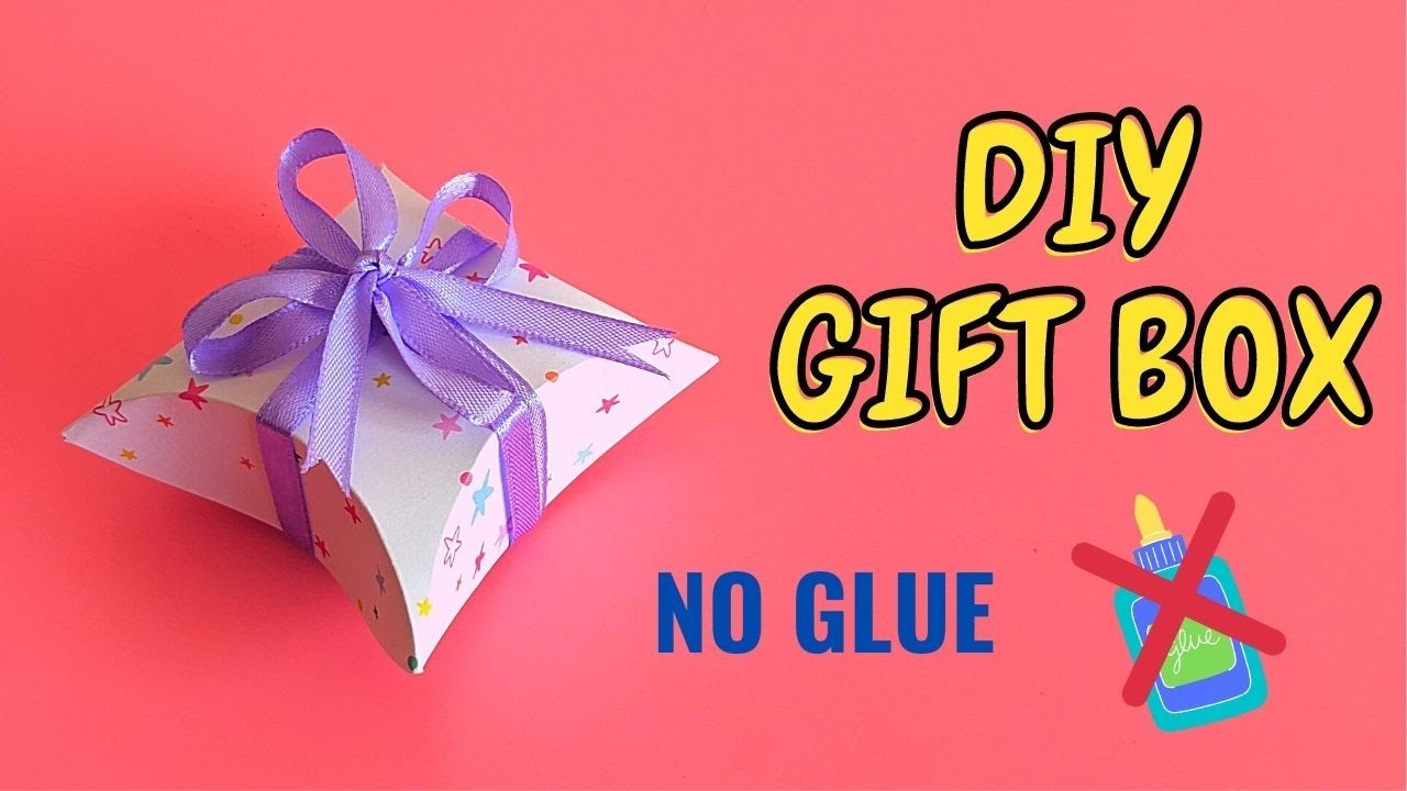 How To Make Gift Box EASY | How To Make Paper Gift Bag Easy | Paper ...