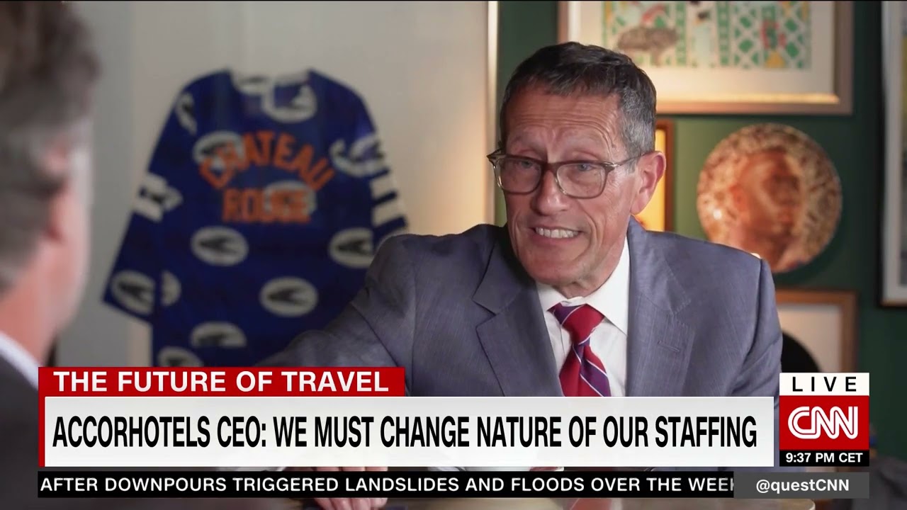 AccorHotels CEO: Pandemic has changed hotel business for better - YouTube
