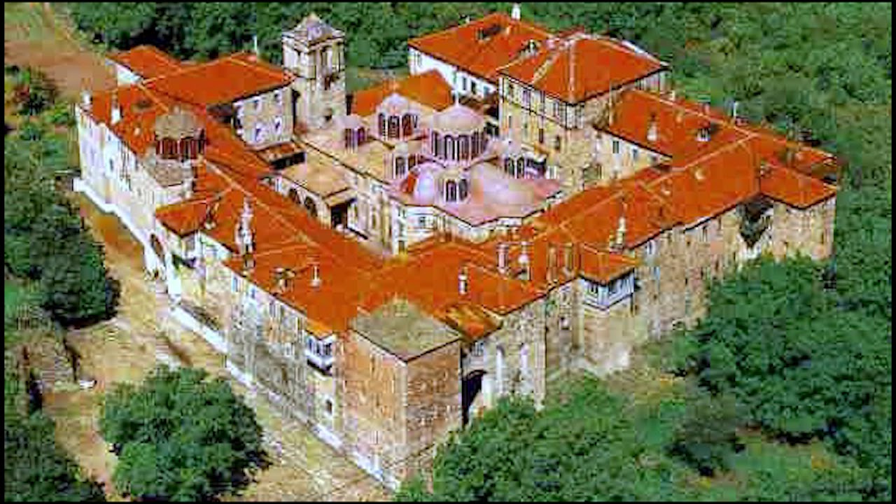 Mount Athos. Bells of Konstamonitou Monastery (2) - YouTube