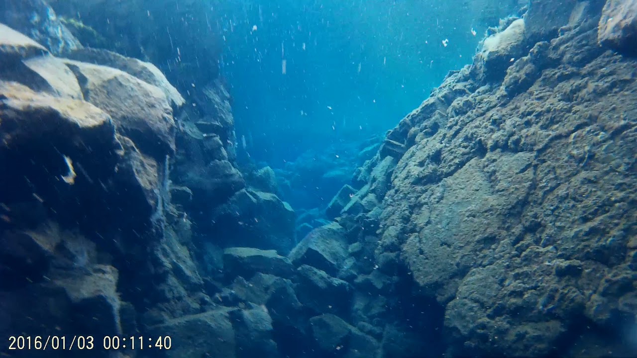 Diving in Silfra, Iceland - YouTube