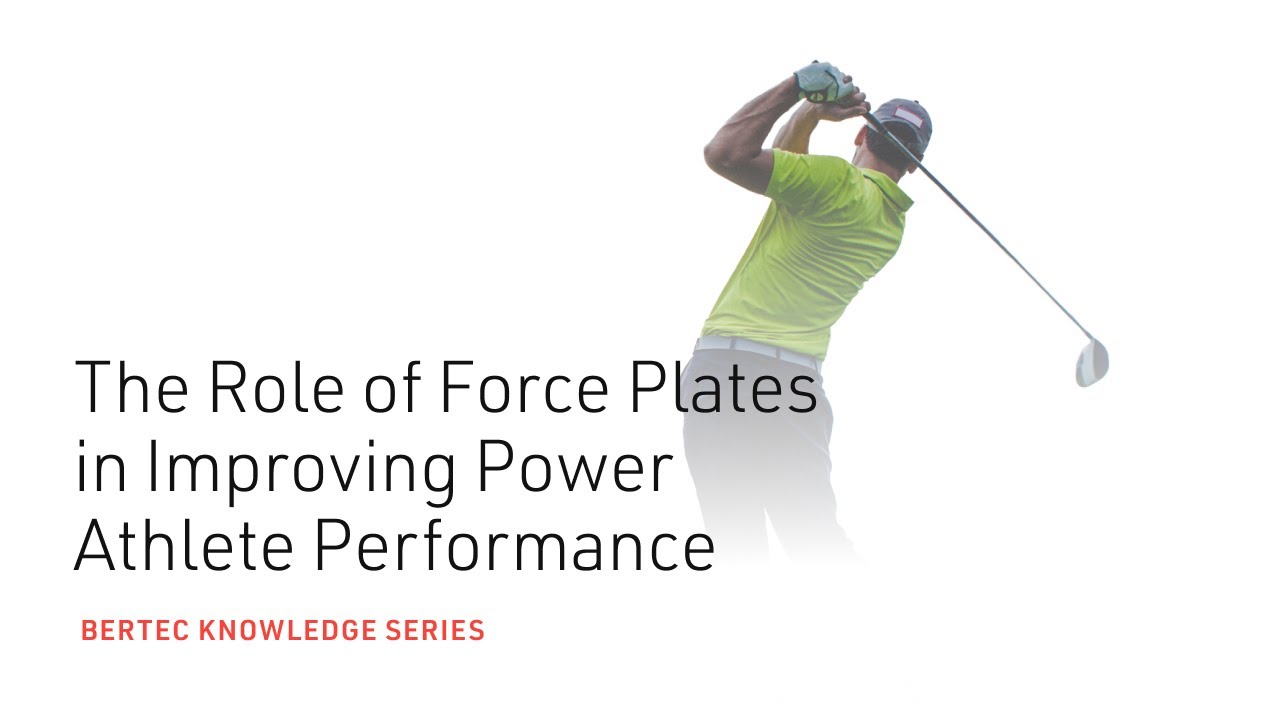 The Role of Force Plates in Improving Power Athlete Performance - YouTube