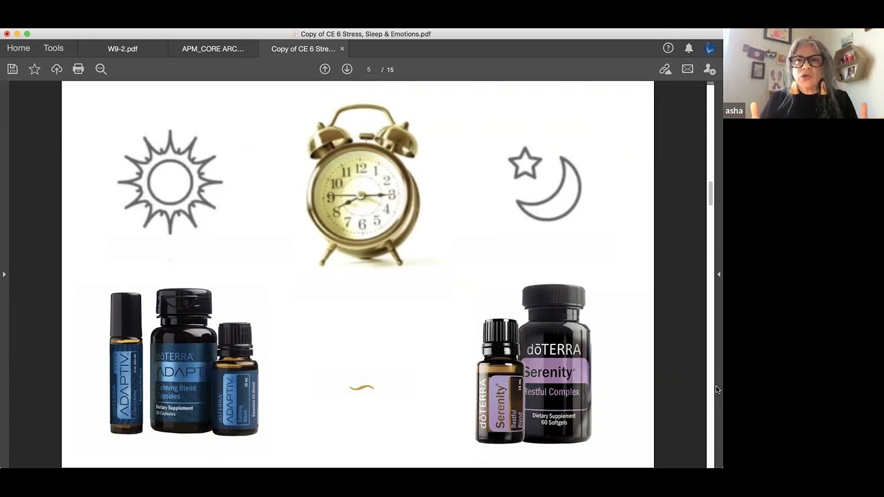 Sleep, Stress and Emotions with Asha McLaughlin - YouTube