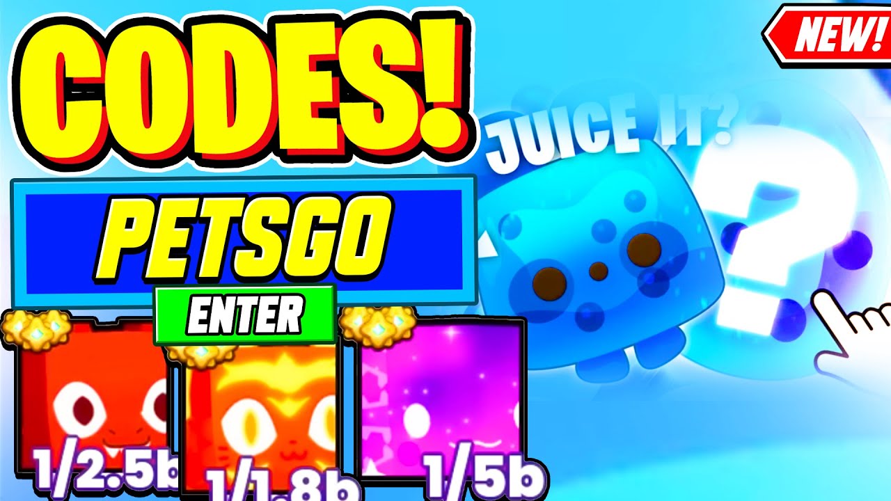 ⚠️New⚠️ ALL WORKING CODES For Pets Go 2024 - Roblox Pets Go Codes 2024 ...