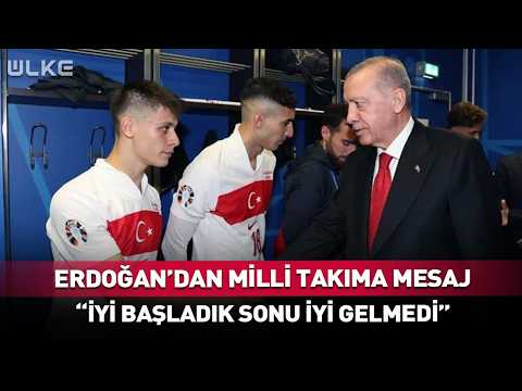 Cumhurbaşkanı Erdoğan'dan Milli Takıma Mesaj! #sondakika