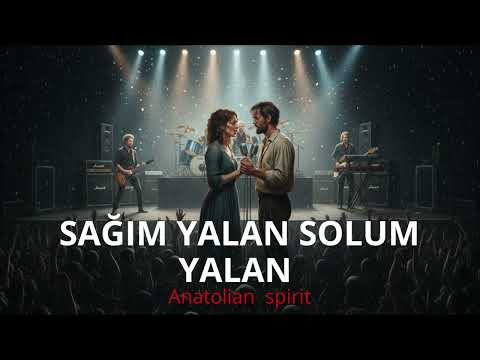 Sağım yalan solum yalan - Anatolian rock spirit cover     #music #remix #turkishmüzik #şarkı #türkü 