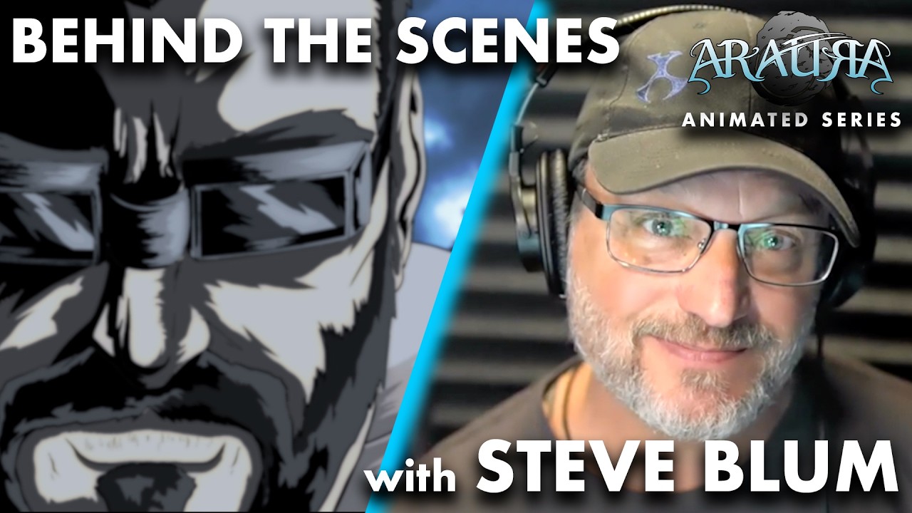 Behind the Scenes of the ARAURA Animated Series with Steve Blum! - YouTube