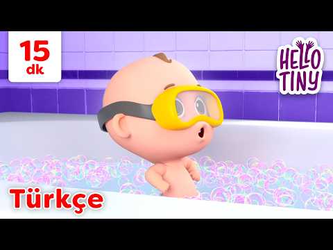 Çıpı Çıp Çıp 🐤🫧 | Bebekler için şarkılar | Hello Tiny Türkçe