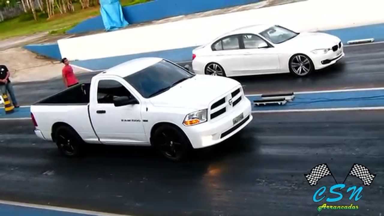 Dodge Ram vs BMW- CSN Arrancadas - YouTube
