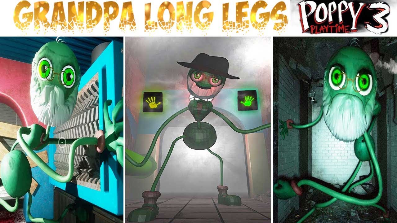 Poppy Playtime: Chapter 3 Grandpa Long Legs (Full Gameplay) | Part 2 ...