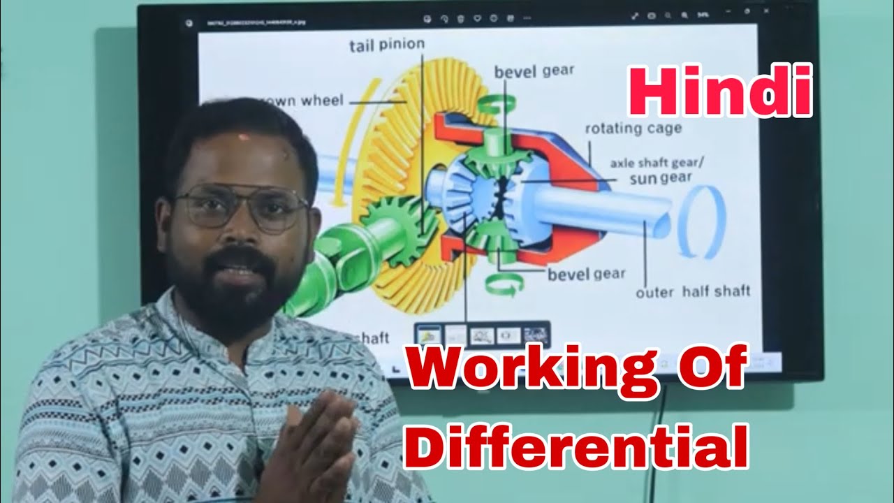 Working of Differential || How Differential works in Automobile - YouTube