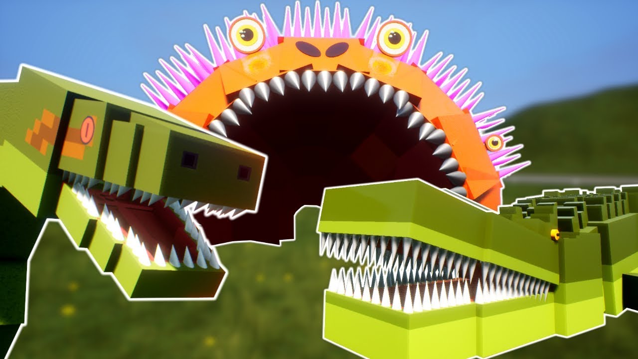 THE GIANT LEGO MONSTERS ARE BACK! | Funny Brick Rigs Gameplay - YouTube