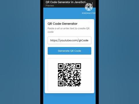 QR Code Generator in HTML CSS & JavaScript | by CodeMaster - YouTube