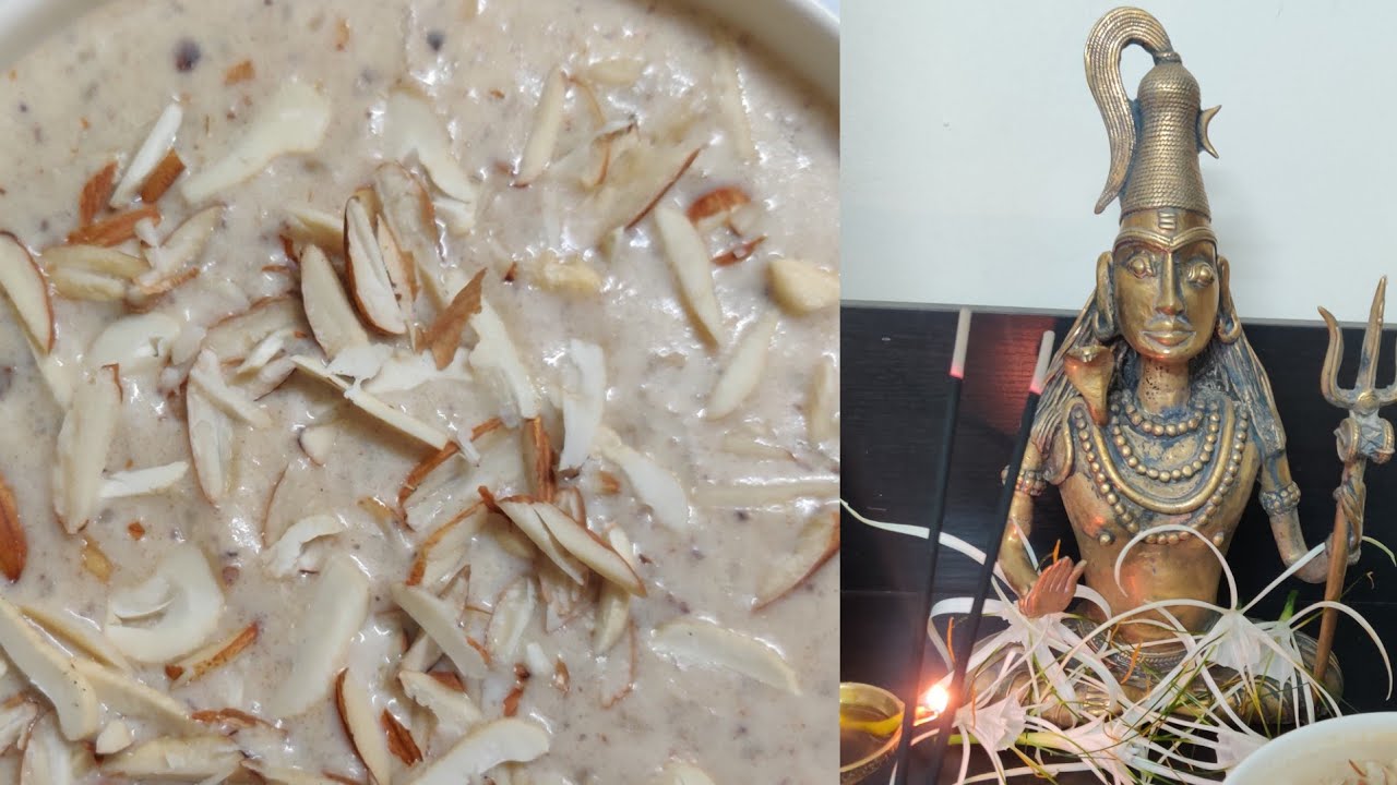 Somvar bhog for Lord Shiva | Mahashivratri bhog | Shiv Bhog Recipe ...