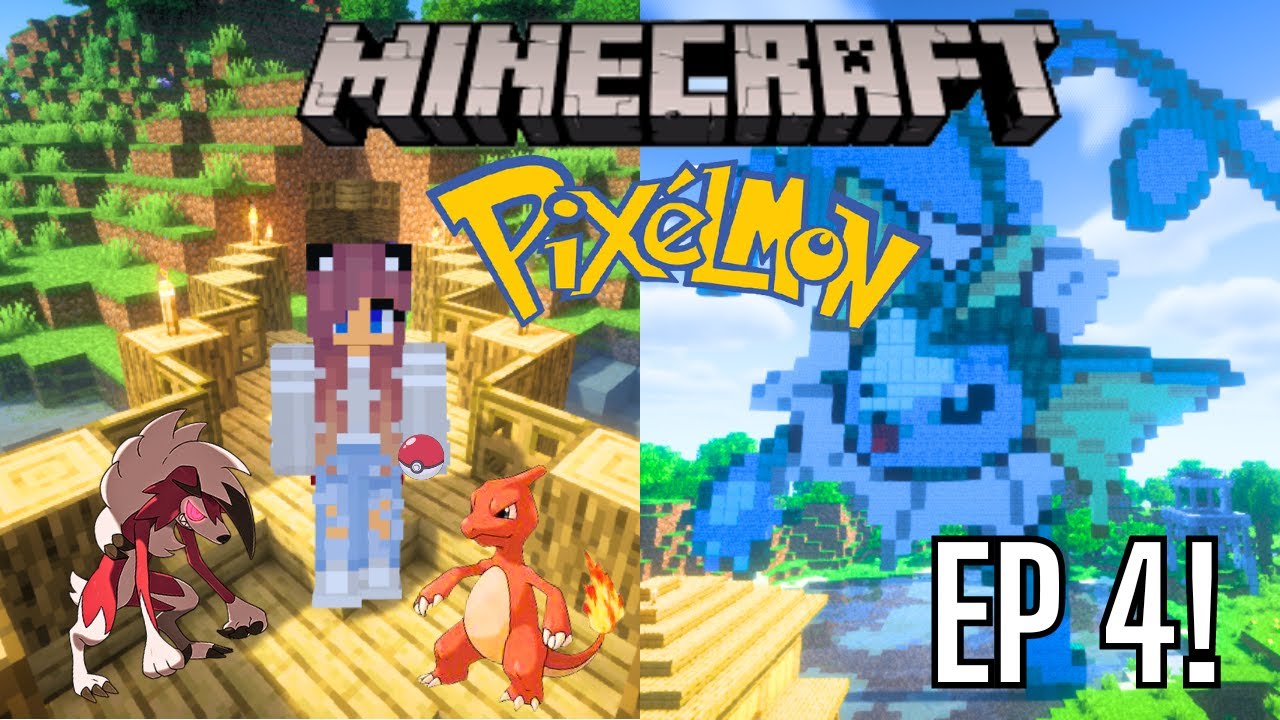 Pixelmon Ep 4 : Artistic inspirations and two evolutions?!? - YouTube