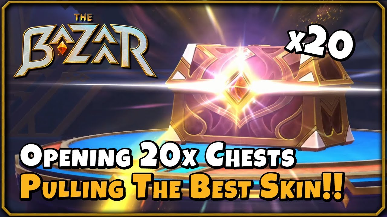 OPENING 20x CHESTS IN THE BAZAAR!! (INSANE LUCK) - YouTube