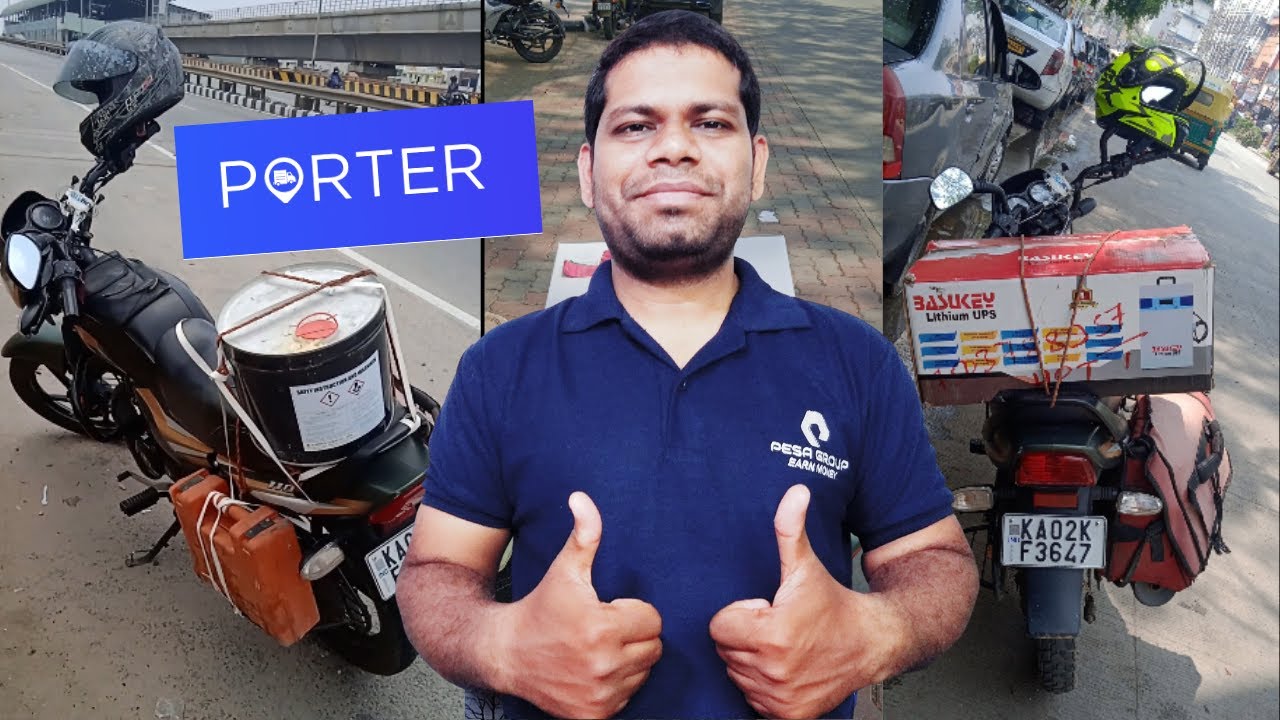 Porter Two Wheeler Delivery Boy Job - Porter Bike Delivery Job में किस ...
