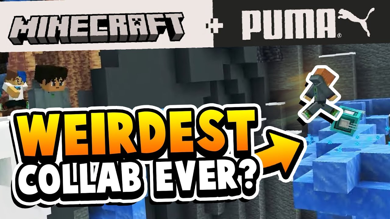 PUMA Made A Minecraft DLC... And It's Actually Good? - YouTube