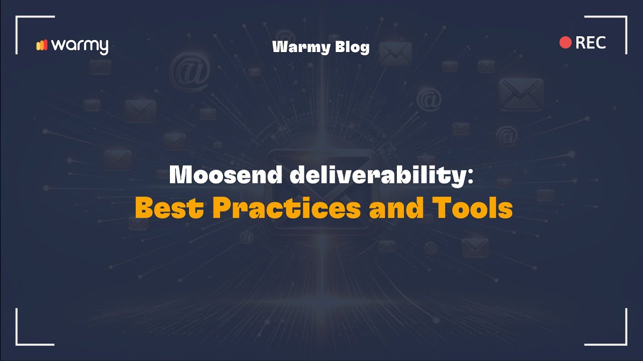 Moosend deliverability: Best Practices and Tools - YouTube