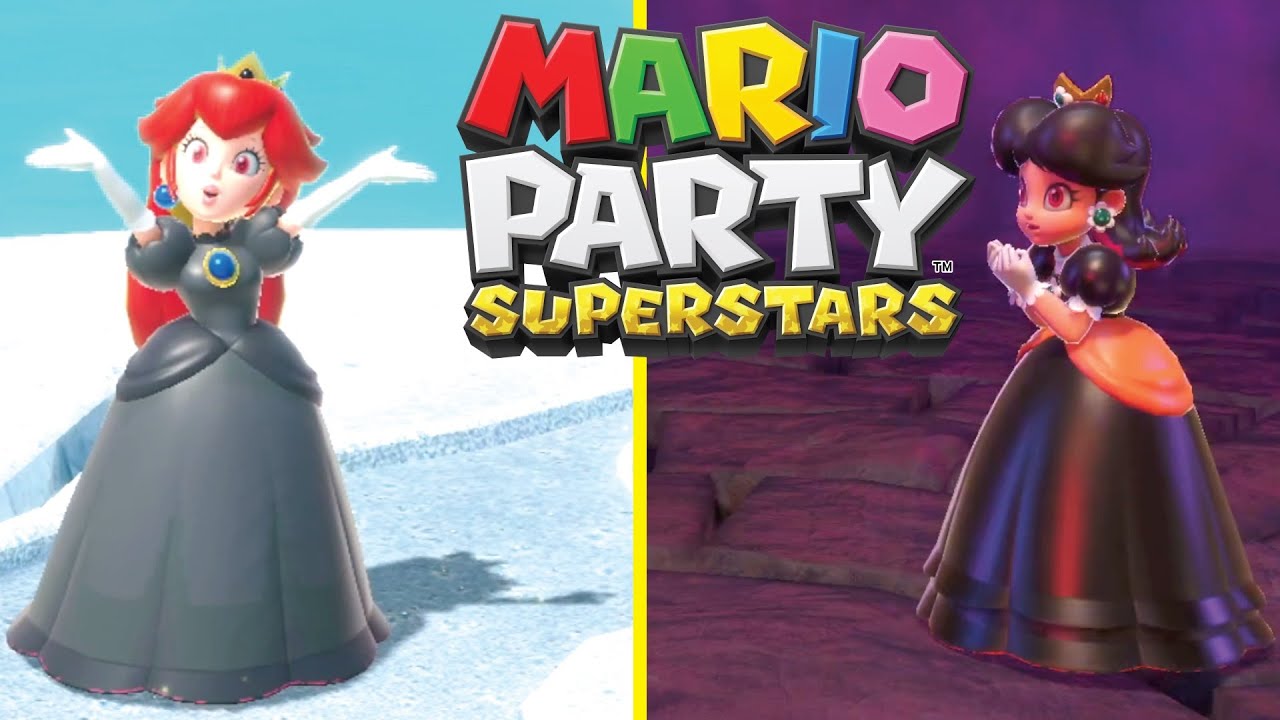 What if Mario Party Superstars had EVIL Princess Peach And EVIL Daisy ...