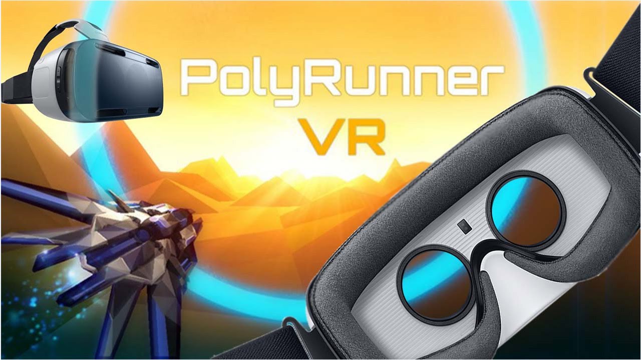 Poly Runner VR gameplay on Samsung Gear VR (Spaceship Fight on Poly ...