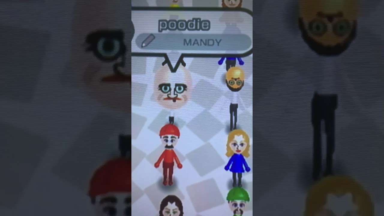Funny wii character😂😂😂 - YouTube