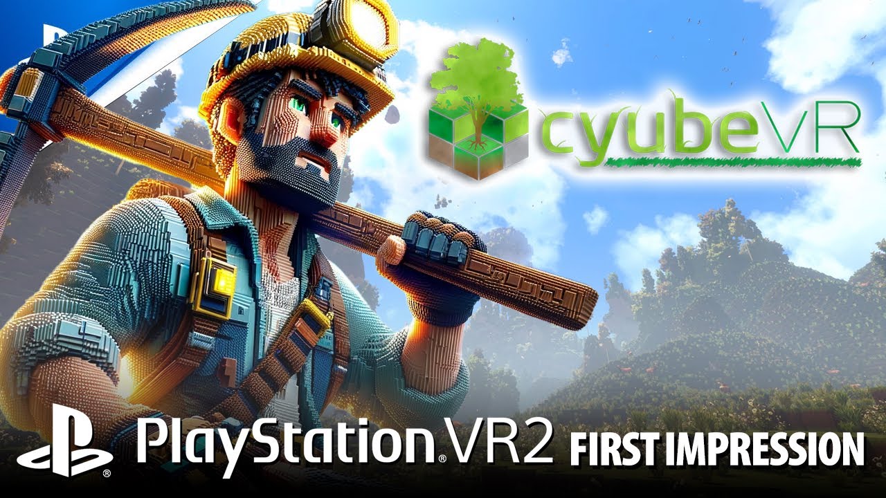 Exploring a Voxel World in VR: cyubeVR the Ultimate Mining Adventure on ...