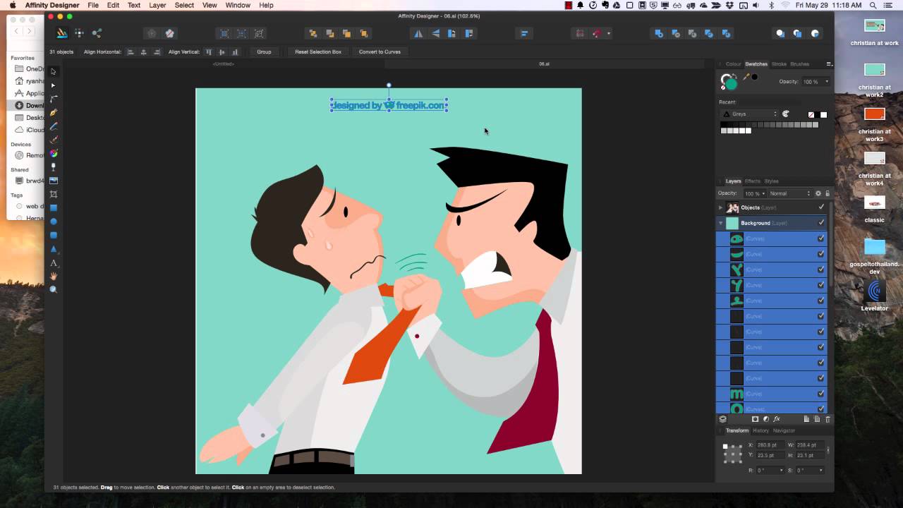 How I make sermon slides - YouTube