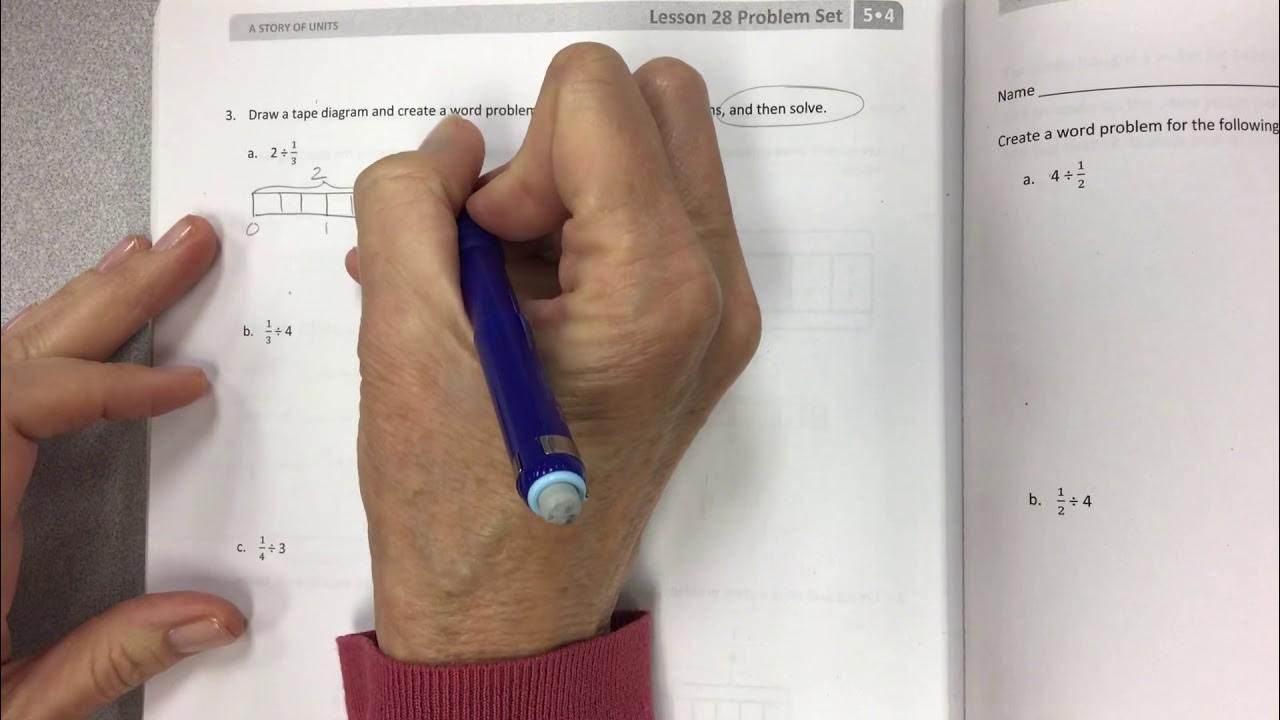 Eureka math grade 5 module 4 lesson 28 problem set - YouTube