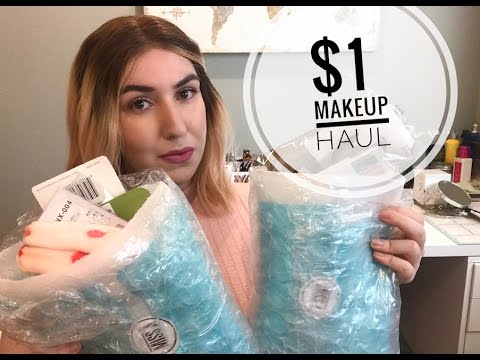 $1 MAKEUP HAUL with swatches - Shop Miss A