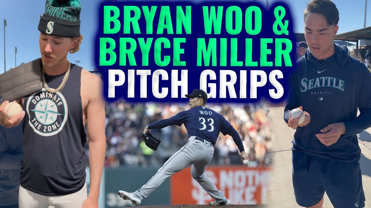Bryan Woo and Bryce Miller's Pitch Grips! - YouTube