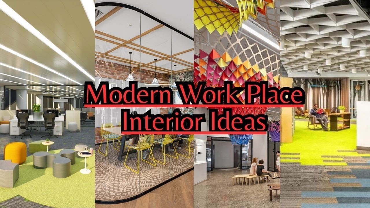 Modern Work Place Interior Decoration l Office Designs I Work Place ...