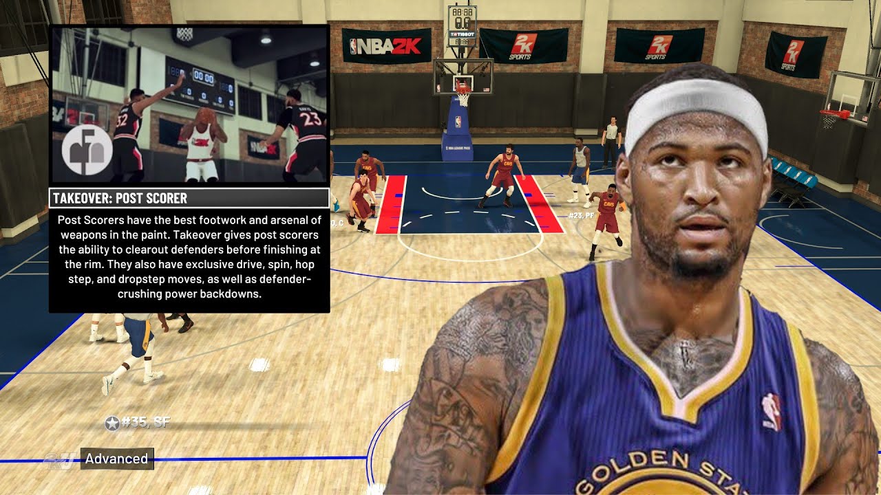Nba 2k19 Prelude DeMarcus Cousins takeover badge! Post Scorer Takeover ...