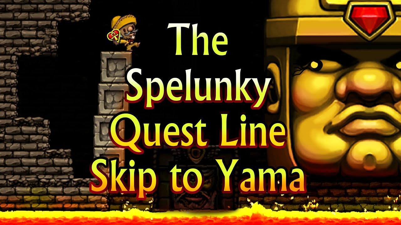 I Successfully Brought an Ankh to Yama in Spelunky HD - YouTube