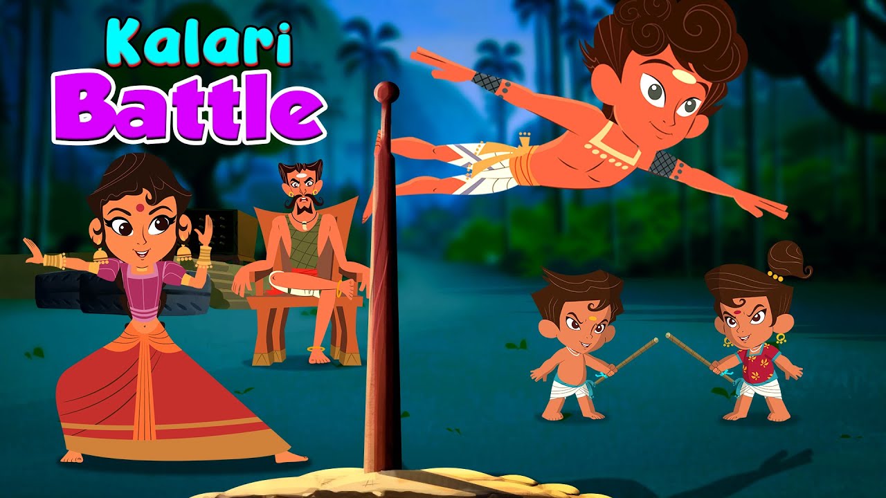 Kalari Kids - Kalari Battle | Animated Cartoons For Kids | Fun Kids ...