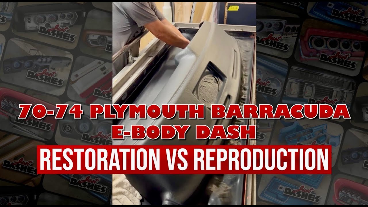 Why Restoring Beats Reproducing: E-Body Barracuda Dash Differences ...