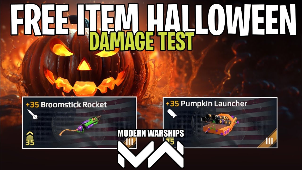 Broomstick Rocket & Pumpkin Launcher Free Item Halloween | Modern ...