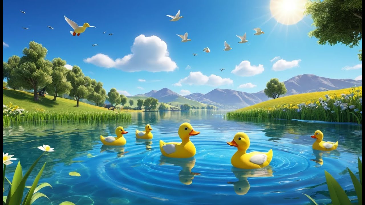 Ducks Go Quack and Fish Go Swish | Fun Animal Song for Kids | Quack and ...