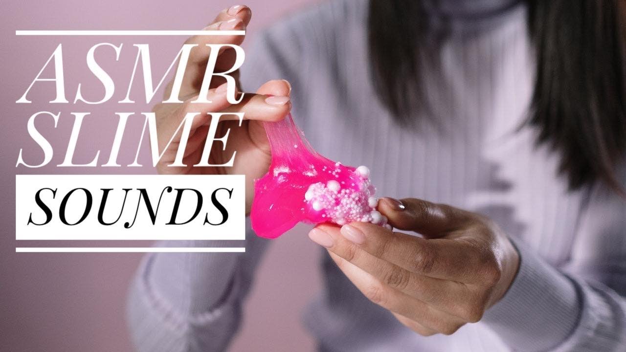 Satisfying ASMR Slime Sounds-Relaxing ASMR Slime-1 Hour - YouTube