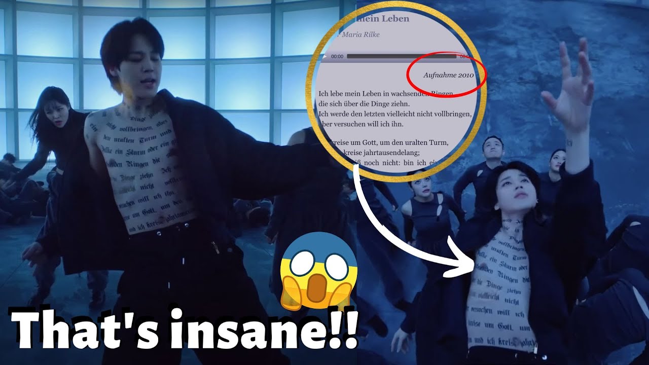Surprising meaning of Jimin’s writing on his torso in “Set Me Free Pt.2 ...