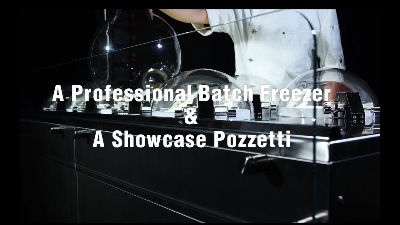 Top Churn - A Professional Batch Freezer & A Showcase Pozzetti - YouTube