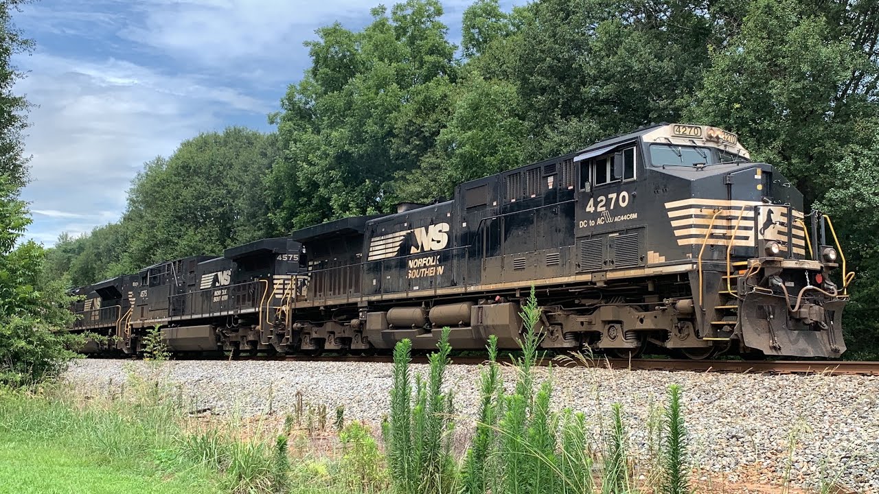 NS 64Q With NS 4270 Leading Clears McDonough And A Hi-Rail Goes Into ...