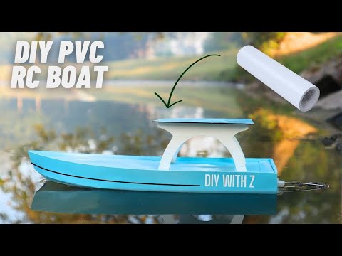 How to make a Remote Control Boat – DIY PVC RC boat