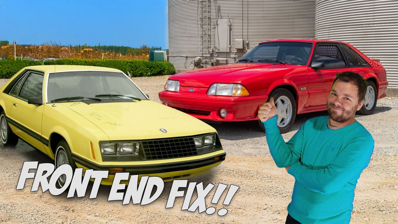 How to Swap Your Foxbody Mustang Front End (and why you should) - YouTube