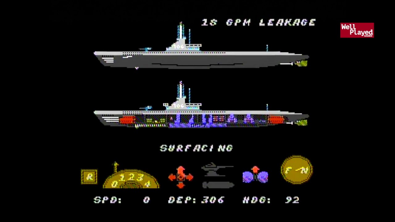 Silent Services NES Game Review - YouTube