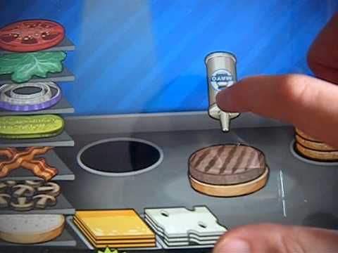 Papa's Burgeria HD part 2: Flipline Tony as a customer/First Rare Patty