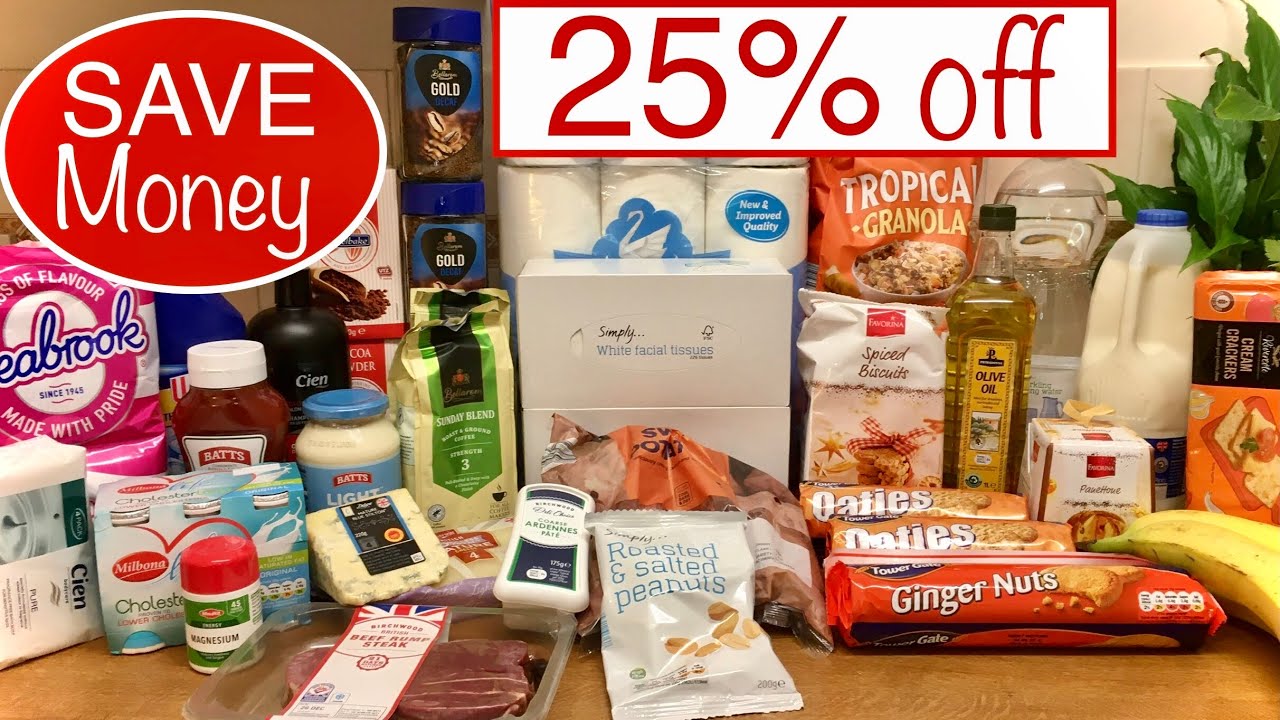 HOW TO SAVE MONEY | 25% SAVED ON LIDL FRUGAL SHOPPING HAUL - YouTube