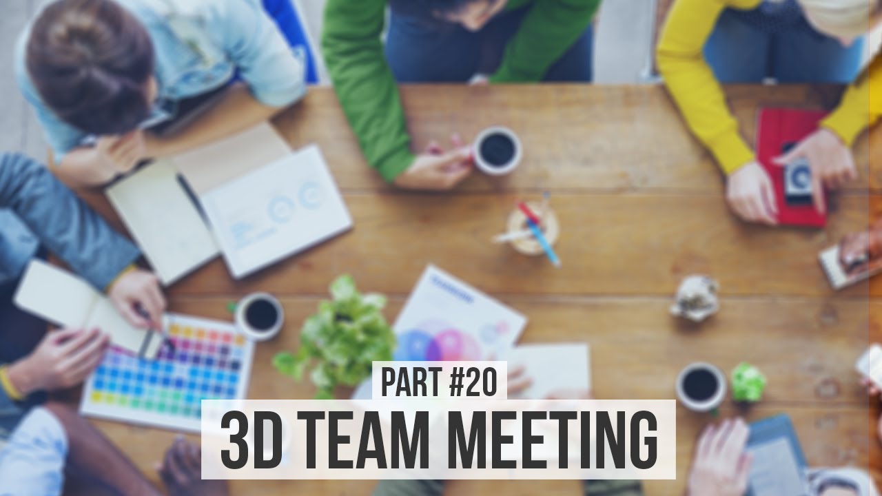 3D Team Meeting | Making an Animated Movie Season 2 (#20) - YouTube